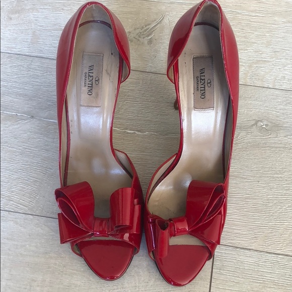 Valentino | Shoes | Valentino Red Heels Size | Poshmark